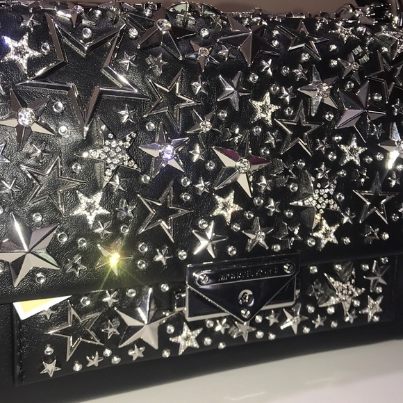 Michael Kors | Bags | Michael Kors Star Studded Cece Chain Shoulder Bag ...
